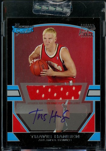 2003-04 Bowman Signature Travis Hansen Rookie #99 RPA 0535/1250 Atlanta ...