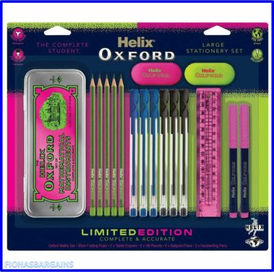 Helix Oxford Ltd Edition Clash Complete Accurate Large Maths Stationery ...