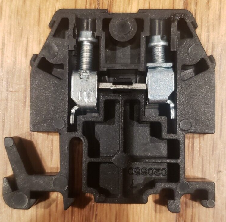 Qty: 3 Square D 9080-GM6 Ser A Terminal Block 30 Amp 600 Volt 9080GM6 ...