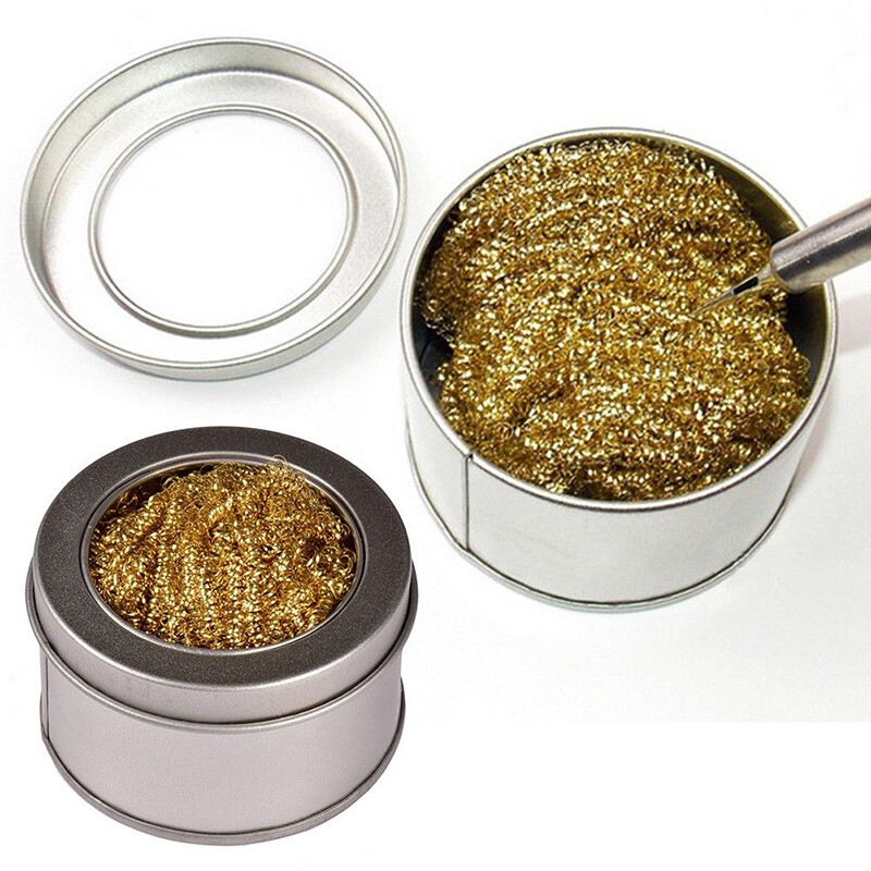 Welding Soldering Solder Iron Tip Cleaner Cleaning Steel Wire With ...