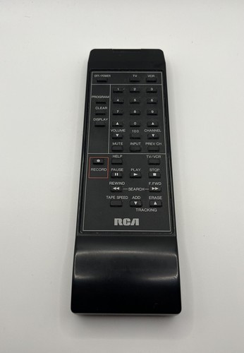 RCA Remote Control TV VCR SUM-3/R6 AA Vintage Tested | eBay