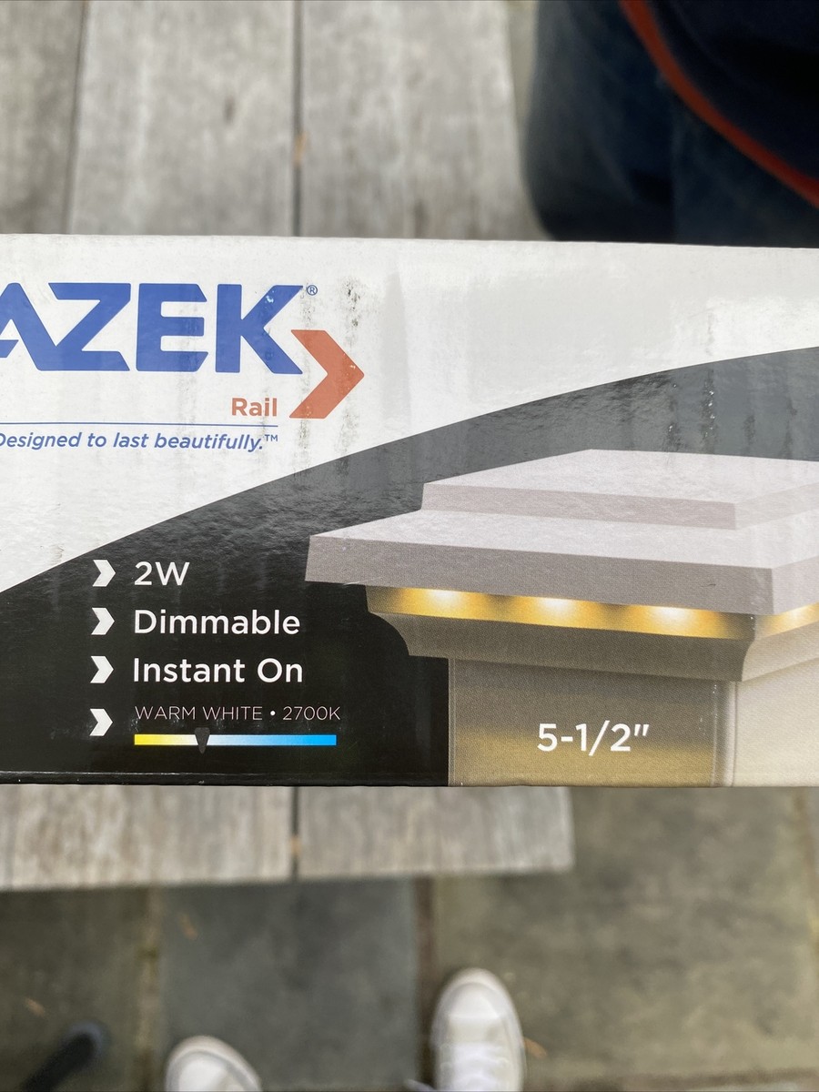 Azek Lighted Island Led Post Cap | Shelly Lighting