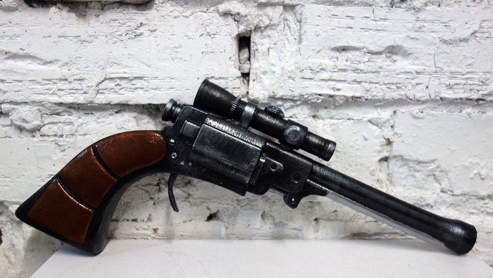 LL-30 Cad Bane blaster pistol prop from Star Wars, Book of Boba Fett | eBay