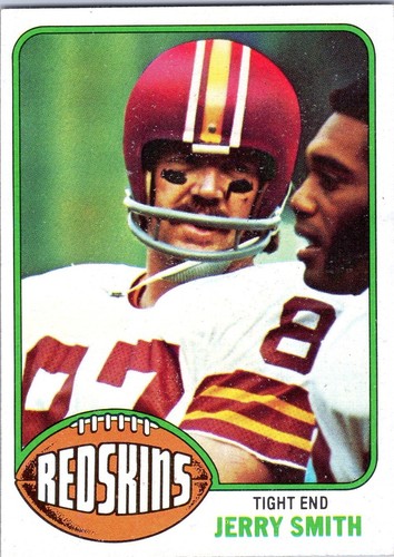 1976 Topps #12 Jerry Smith Washington Redskins Football Card | eBay