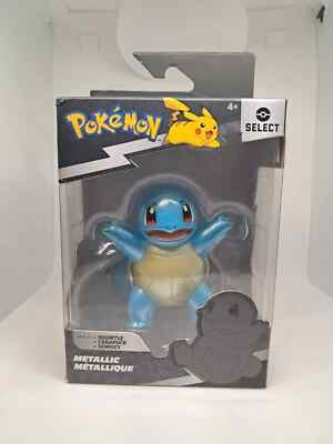 Pokemon Select Squirtle Metallic Figure - NEW IN BOX | eBay