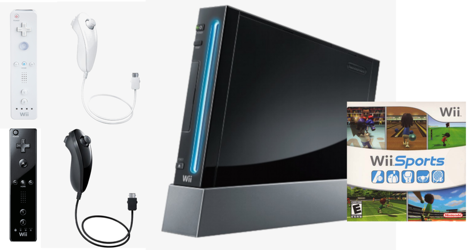 Discounted - Authentic Nintendo Wii Console + Pick Game + Gamecube ...