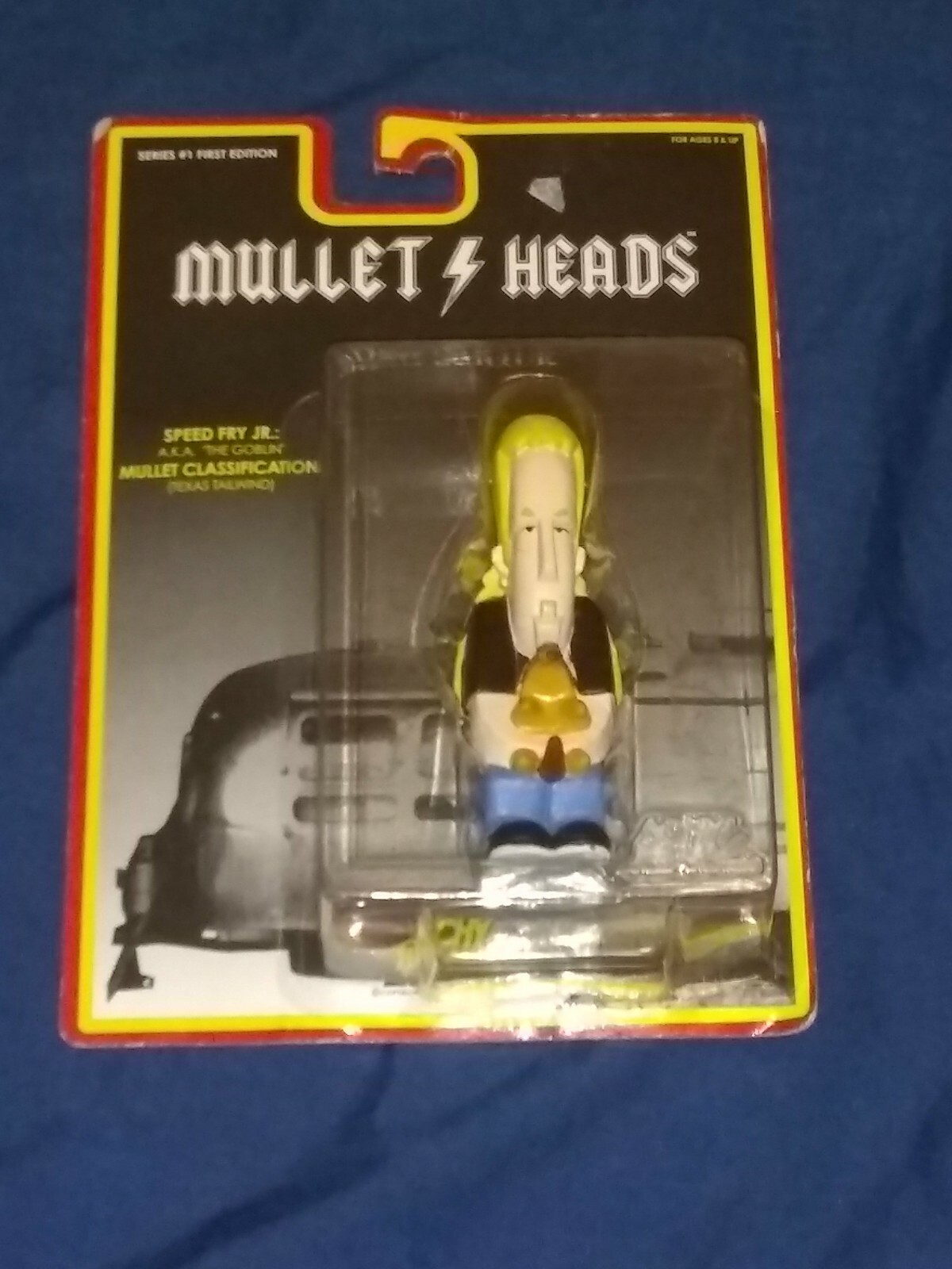 Achy Breaky Toys Mullet Heads SPEED FRY JR Action Figure New in Package ...