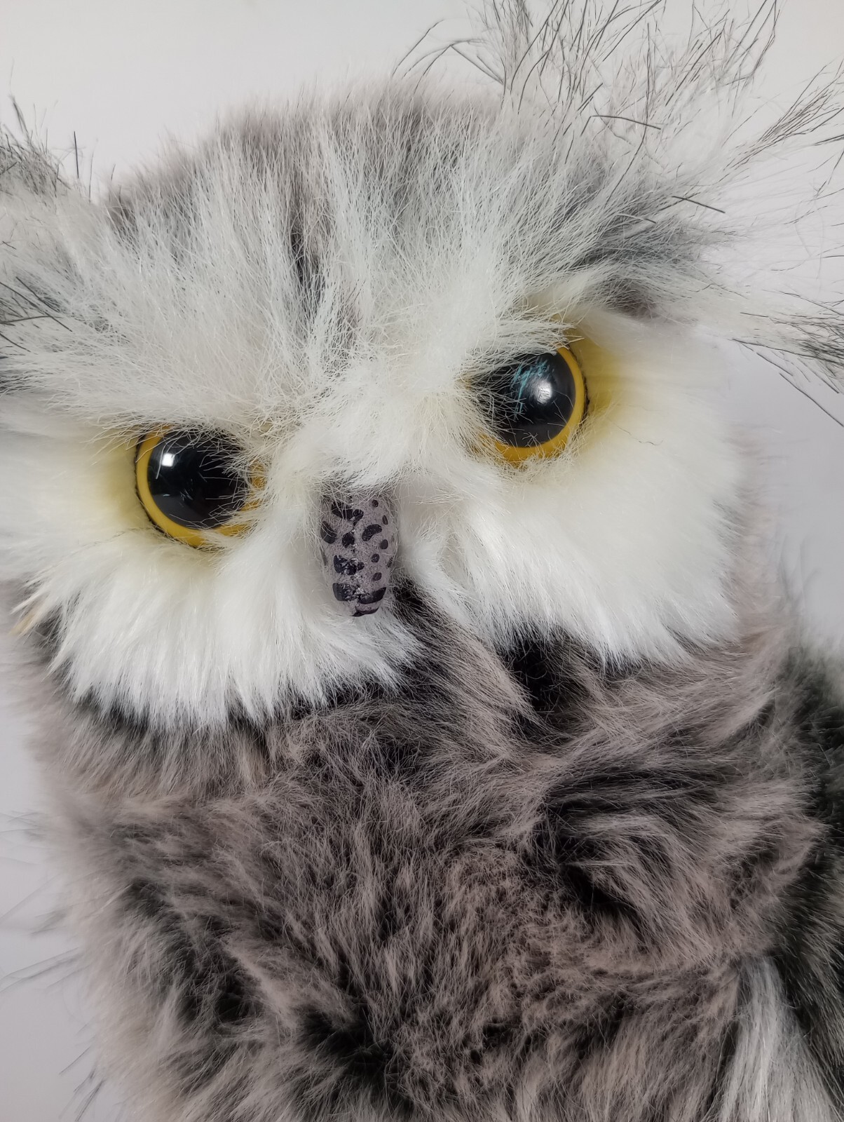Flopsie Great Horned Owl Realistic Aurora Plush Stuffed Animal Soft Toy ...