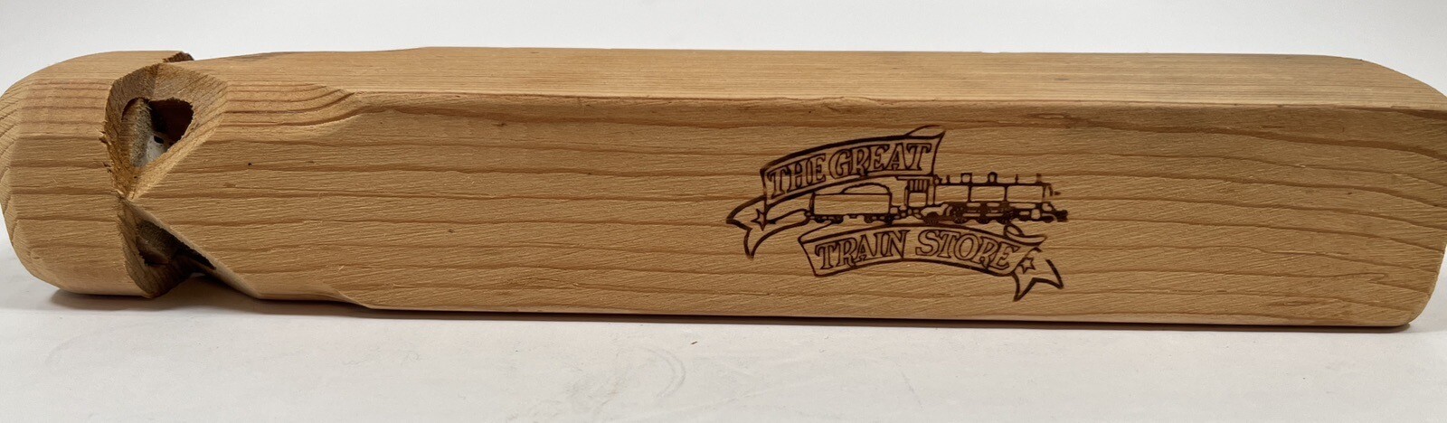 🚂 Vintage 9” Wooden Train Whistle – The Great Train Store – Railroad ...