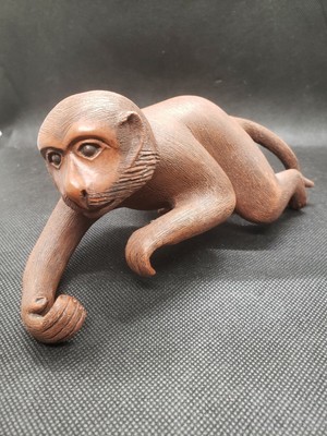 Netsuke - Monkey Signed