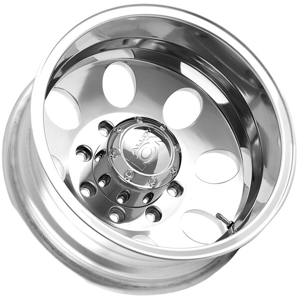 Ion 167 Dually 16 Inch 8x165.1(8x6.5") Polished Wheels Rims Set of 4 ...