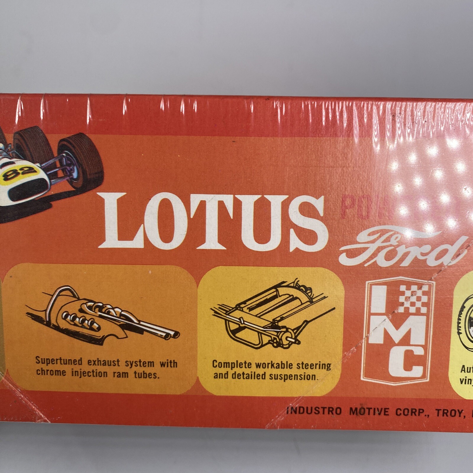 ORIGINAL IMC STP SPECIAL LOTUS FORD INDY MODEL KIT 1/25 Scale Sealed ...