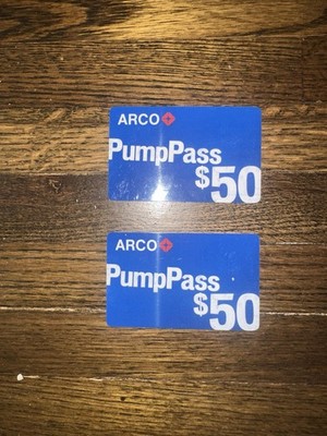 $100 ARCO Gift Card (2 $50 Gift Cards) | eBay