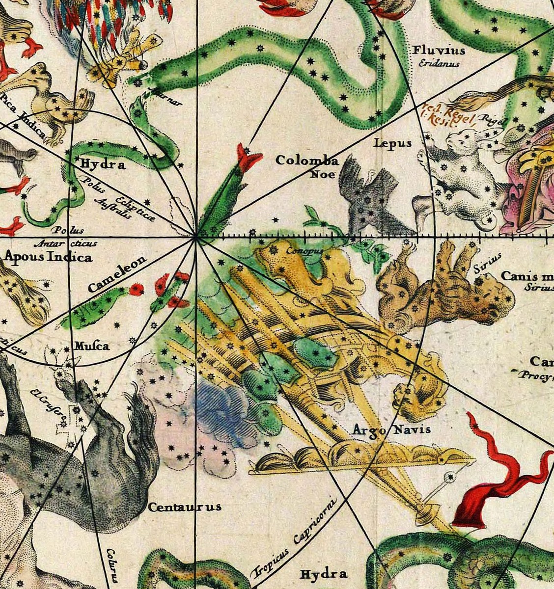 Ancient Celestial Map