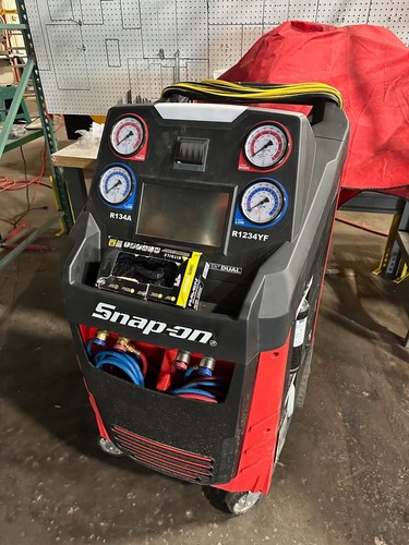 Snap-on Polartek Dual AC Machine Cars / Trucks Air Conditioning Machine ...