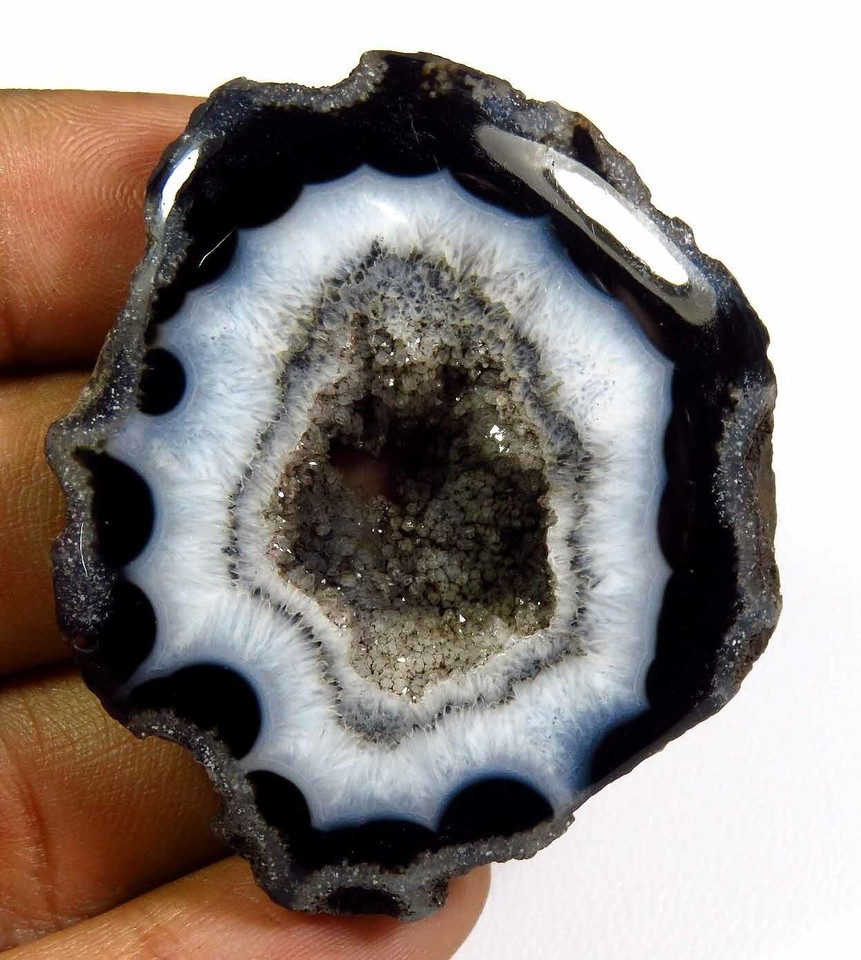Natural Geode Slice Agate Gems Slice 75-417 Cts Smooth Polished ...