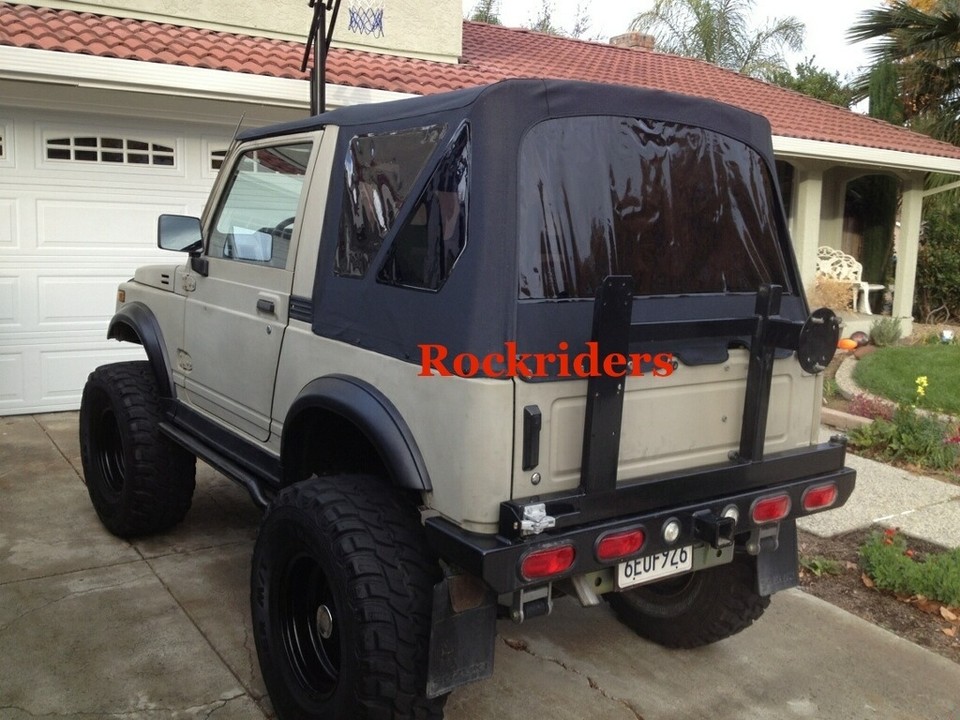 1986-1994 Suzuki Samurai Replacement Soft Top with Rear 31% Tinted ...