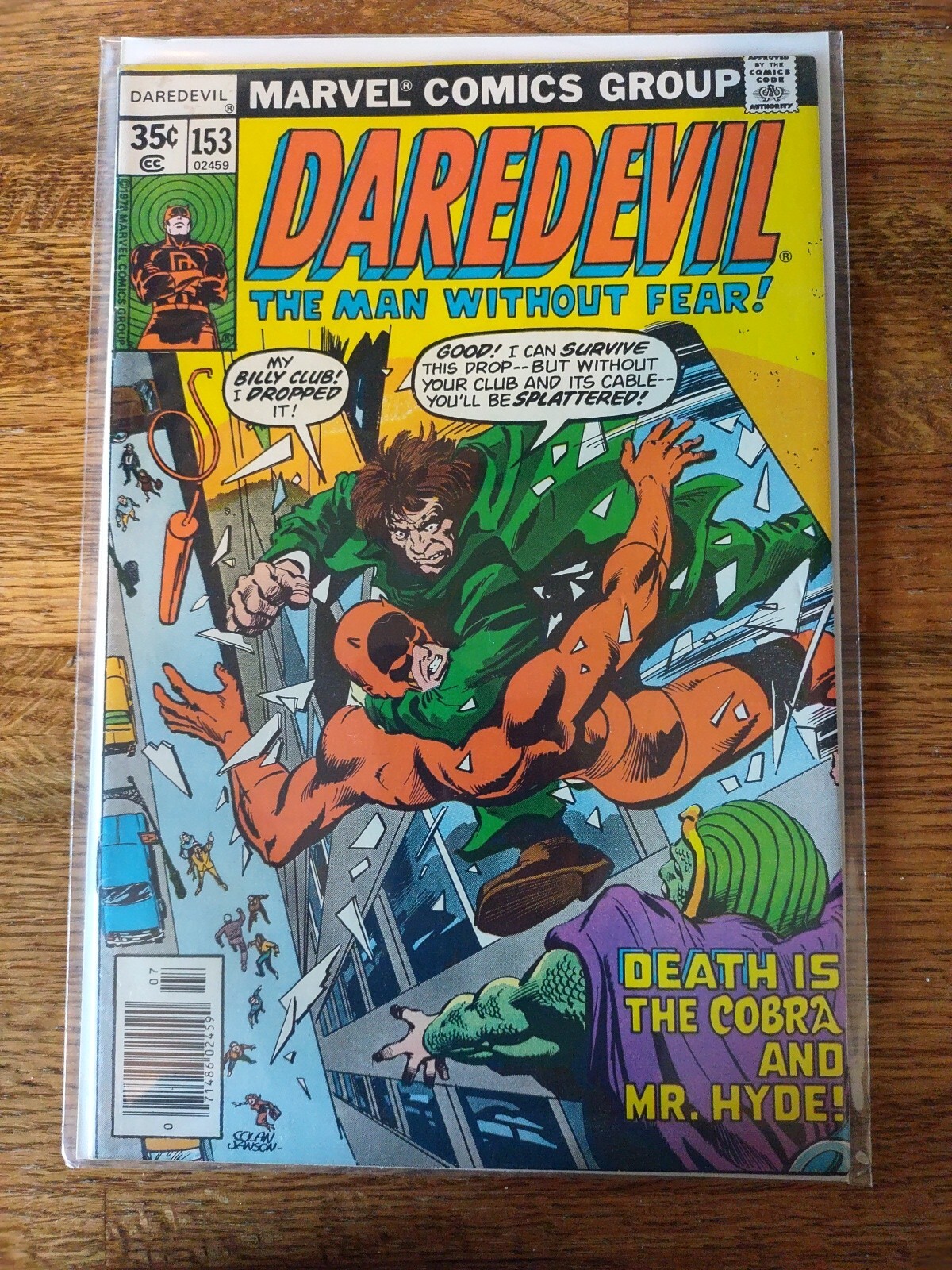 Daredevil #153 Marvel Comics from 1978 VF Cobra & Mr. Hyde | eBay