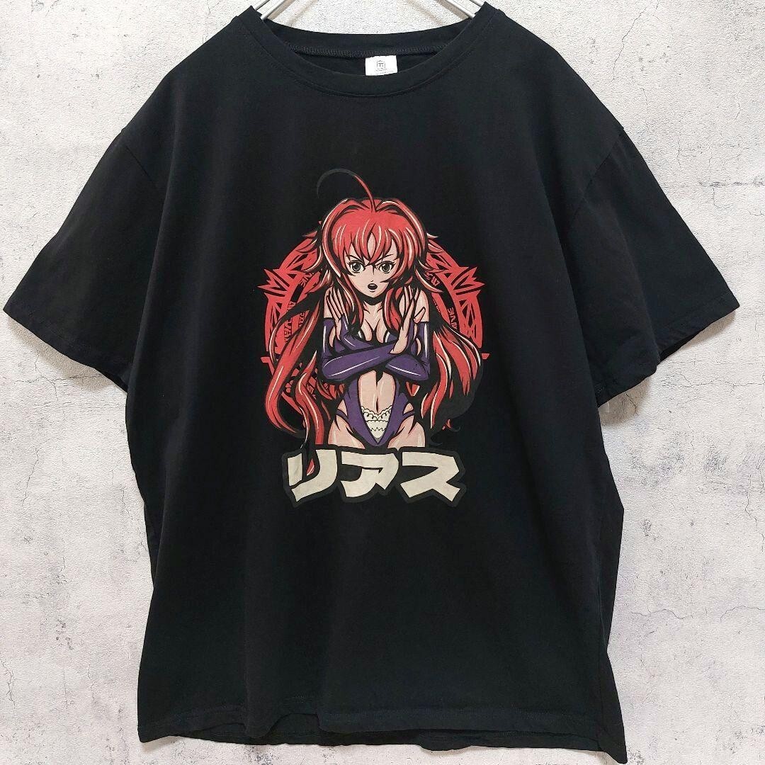 High School DxD Rias Gremory Black T-shirts L size fr… - Gem