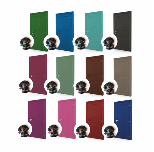 PVC Paint UPVC Door Window Facia Gutter Plastic Paint All Sizes Colours ...