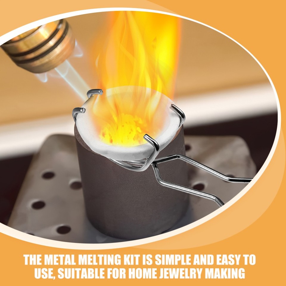 Crucible Set Jewelry Casting Crucibles Graphite for Melting Metal | eBay