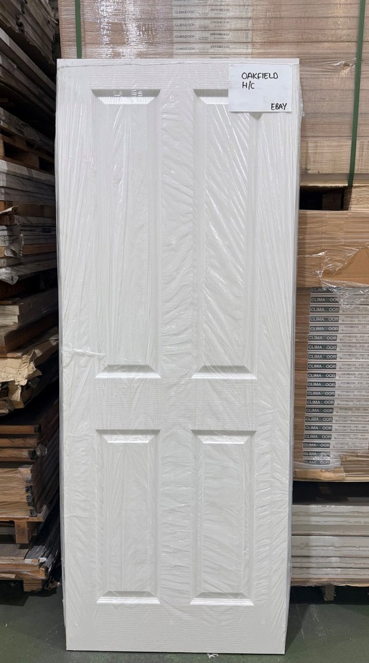 Oakfield 4 Panel Pre-Finished Internal Doors - Various sizes | eBay UK