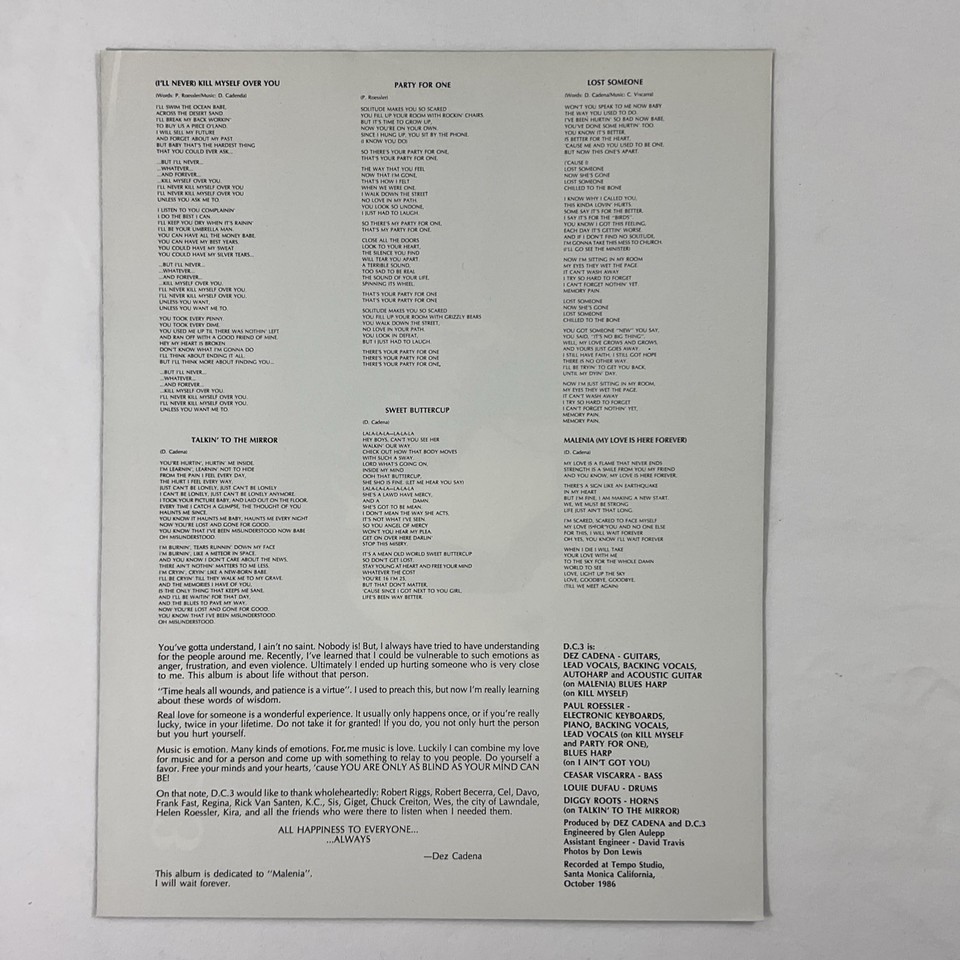 SST Record Lot Program Annihilator Black Flag D.C. 3 Punk Hardcore 80s ...