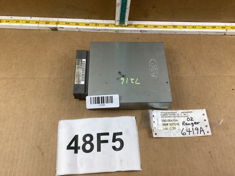 2001 - 2003 Ford Ranger ECM ECU Engine Control Module 2L5A-12A650-AD ...