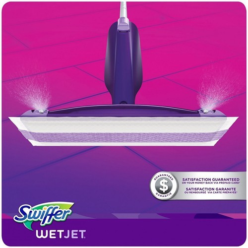 Swiffer PGC92811CT WetJet Mop Starter Kit 46-Inch Handle Silver and ...