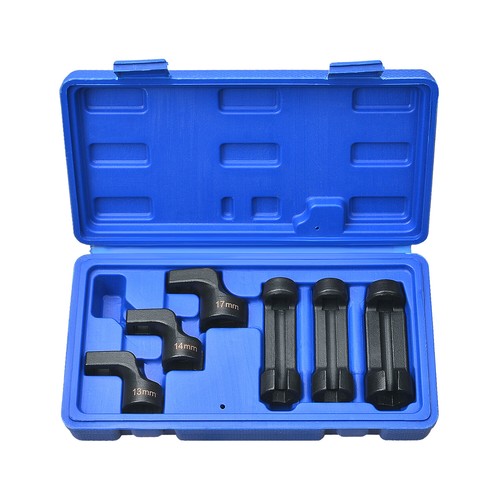 6pc Exhaust Gas Temperature EGT DPF Sensor Socket Tool Set 13, 14, 17mm ...