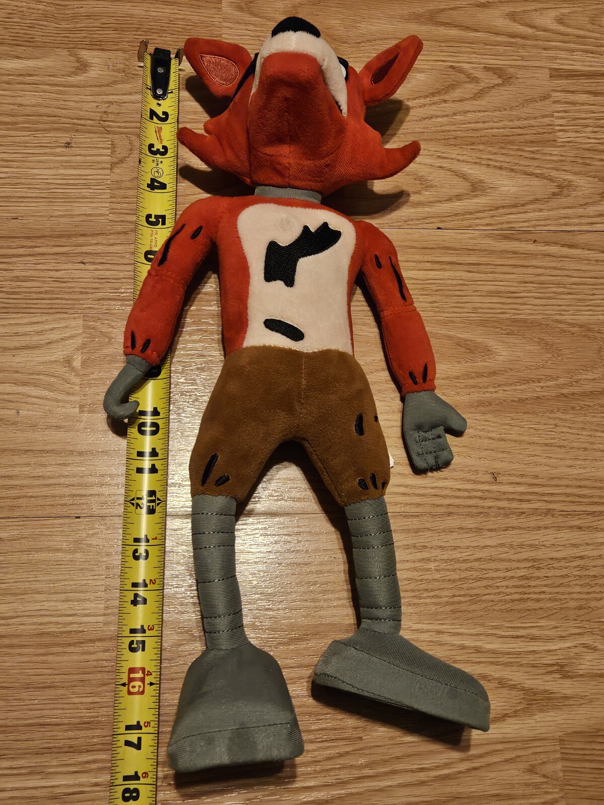 Five Nights At Freddy's Foxy FNAF Animatronic Plush Figure Doll Jump ...