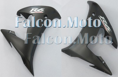 Left + Right Side Upper Fairing Fit for YZF R6 03-05 R6S 06-09 Matte ...