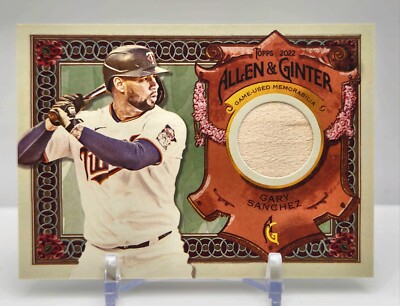 2022 Topps Allen & Ginter - GARY SANCHEZ Game-Used Bat Relic #AGRA-GS ...