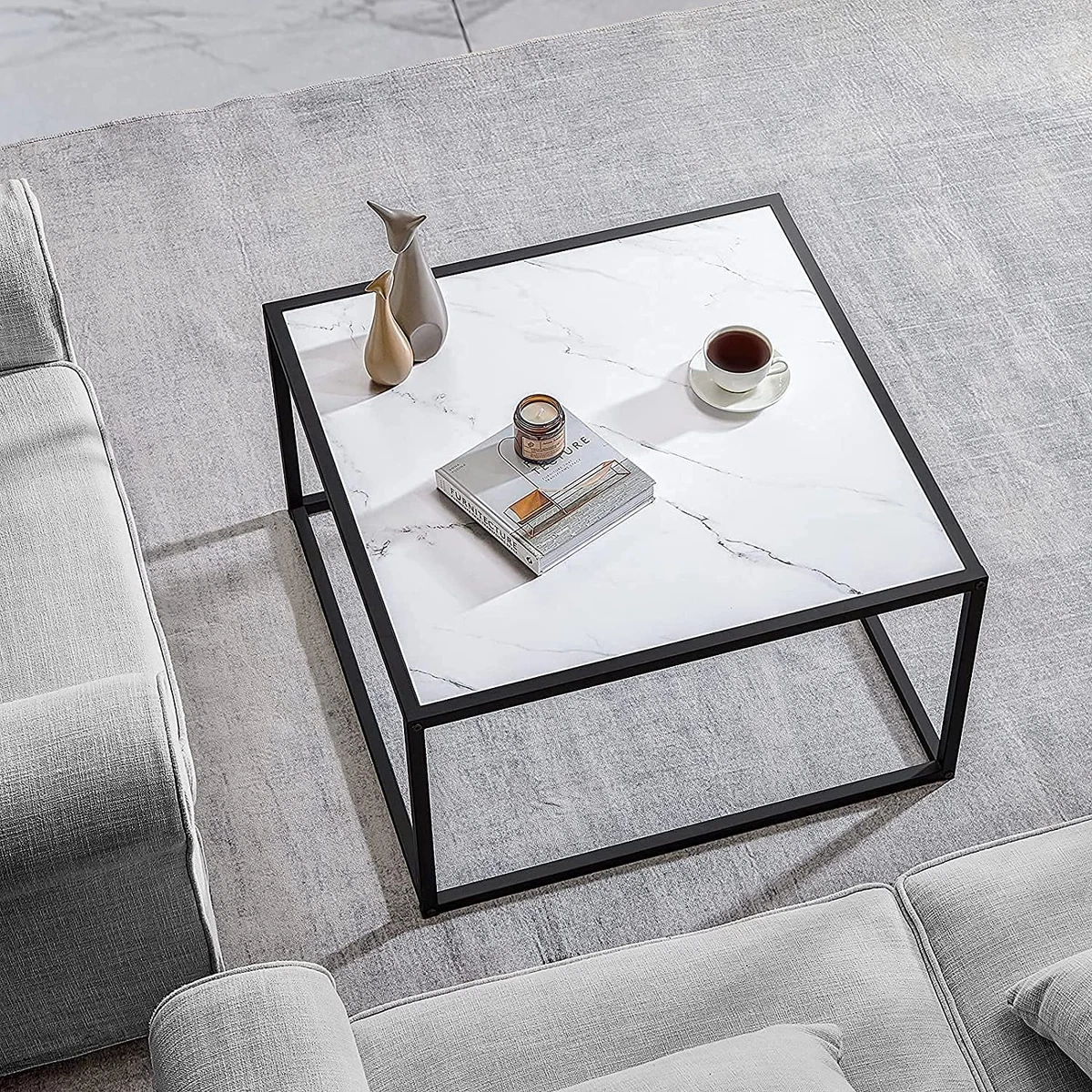 Traditional Low Square Coffee Table