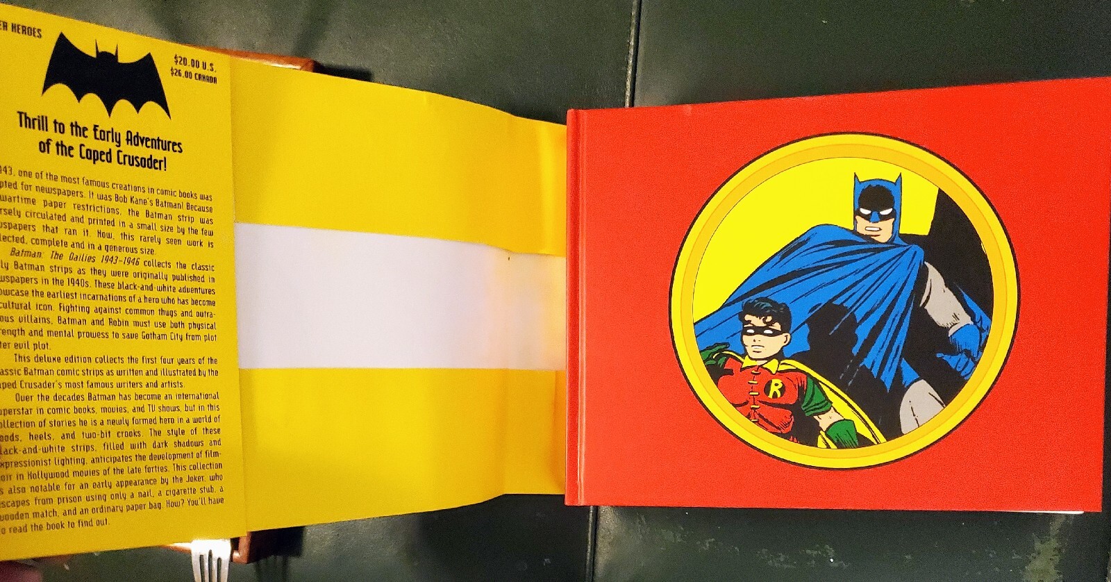 Batman : The Dailies 1943-1946 (2007, 1st Edition HCDJ MINT ...