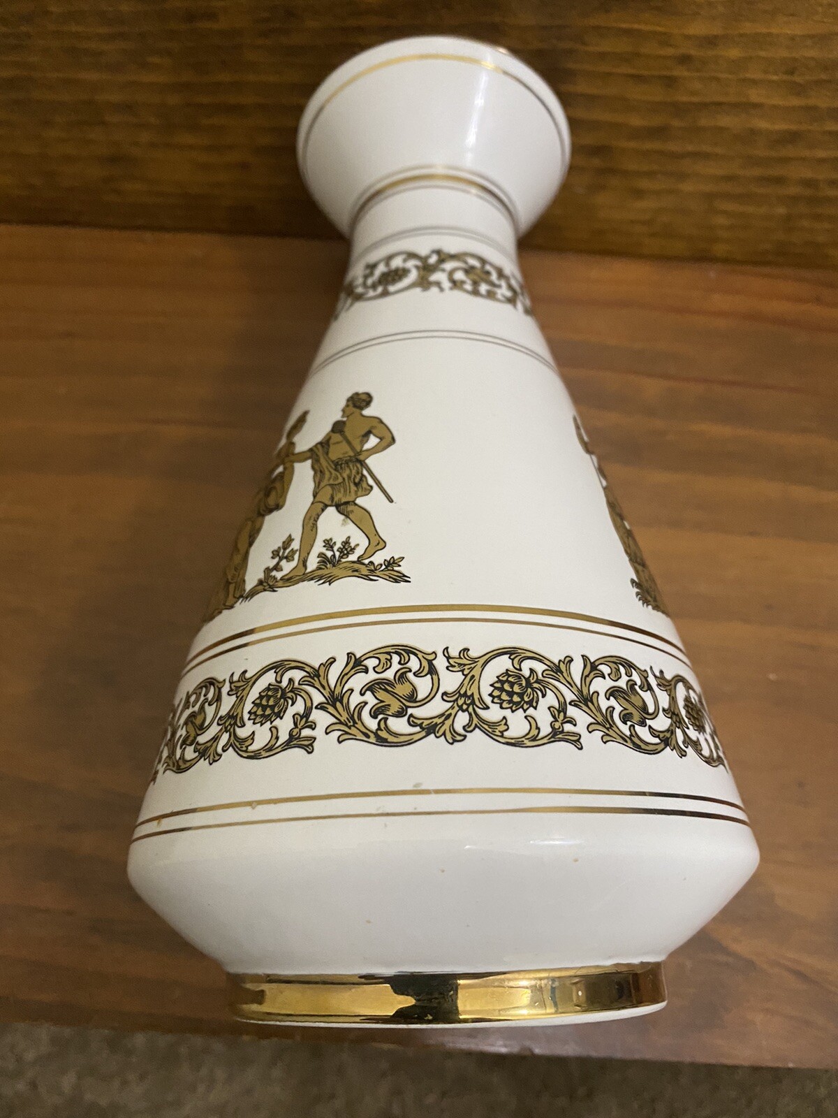 Vintage Dakas Rhodos Handmade 24K Gold Vase 7.5" Tall | eBay