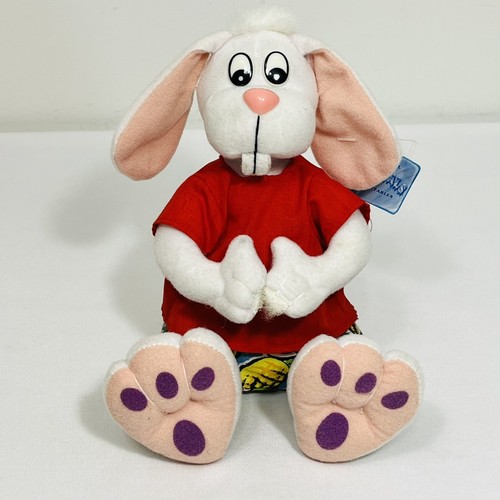 Cool Pals Plush Rabbit 8” Hippity Hop Buck Tooth Long Ears Big Feet ...