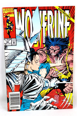 Wolverine #56 We Got Cylla UPC Newsstand 1992 Marvel Comics G- | eBay