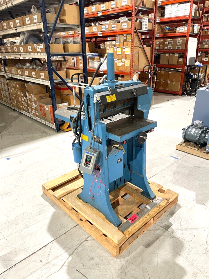 Challenge Machinery Co HBE Industrial Paper Cutter, Size 193, 208V, 1PH ...