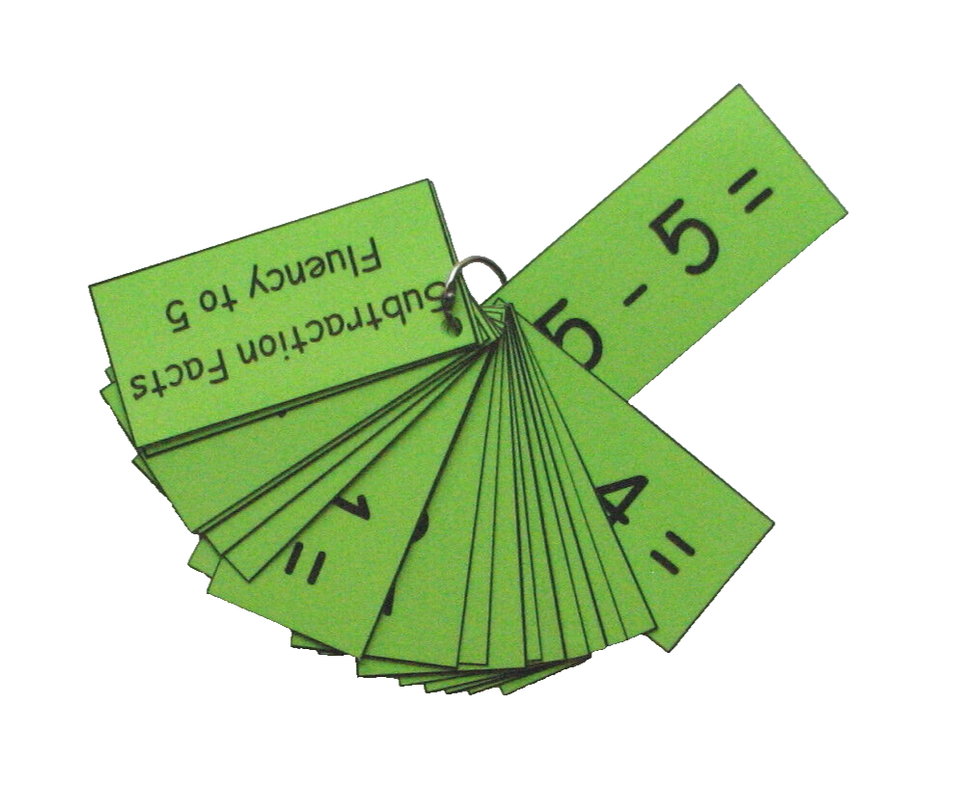 2 Educational Math Resource Addition & Subtraction Facts Fluency to 5 ...