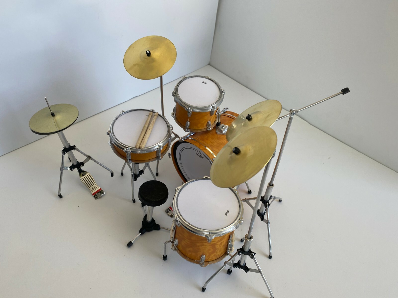 Charlie Watts Rolling Stone Collectible Drum Set Gift Mini Drum Kit | eBay