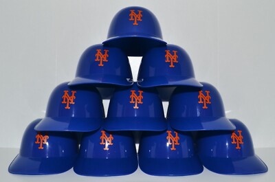 Lot of (10) NEW YORK METS Ice Cream SUNDAE HELMETS New Baseball Mini ...
