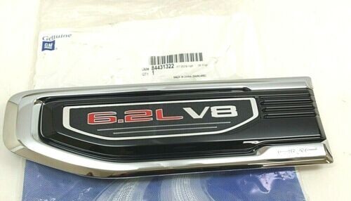 2019-2022 GMC Sierra AT4 LH Drivers Side Fender Emblem 84431322 OEM GM ...
