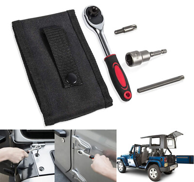 Hard Top and Door Removal Torx Set Tools Kit For 2007-22 Jeep Wrangler ...