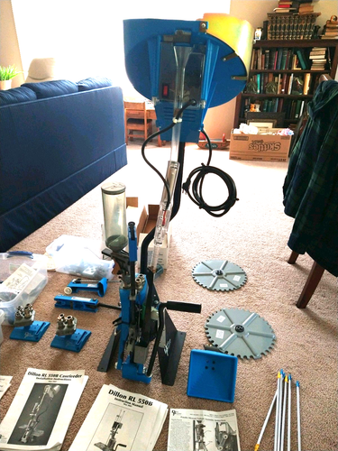 Dillon RL550B Progressive Reloading Press +RL550B CaseLoader w/ Many ...