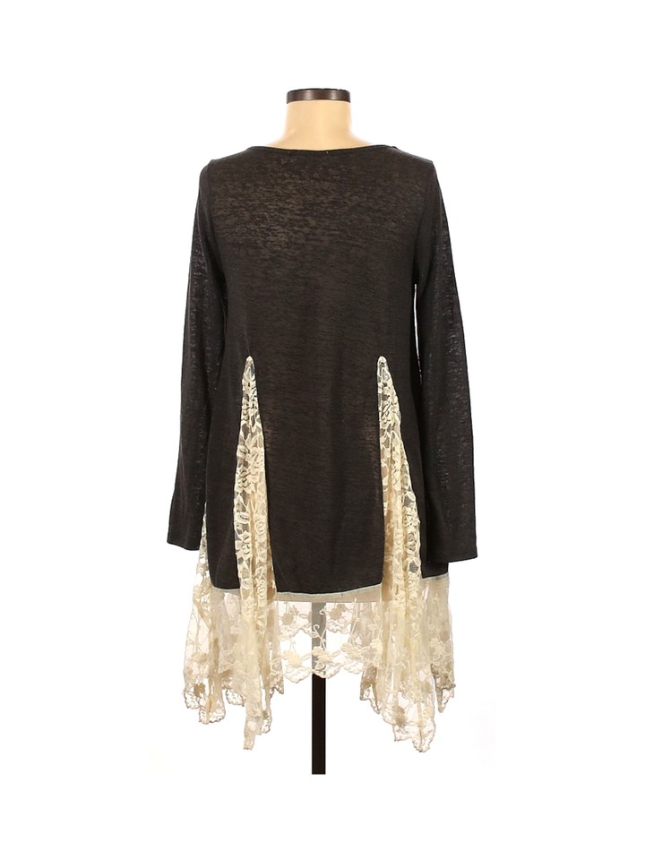 Entro Women Black Long Sleeve Top M | eBay