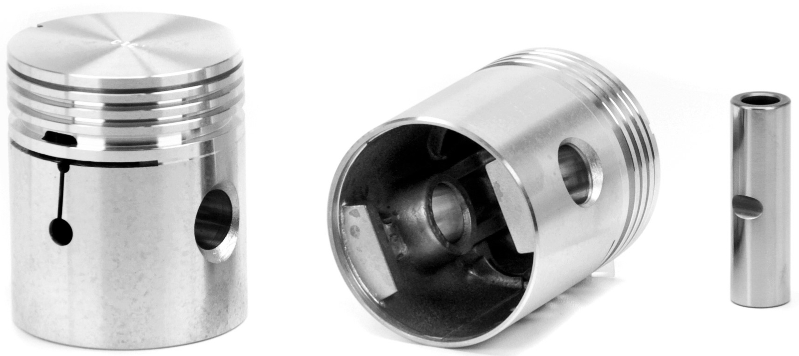 SILVOLITE 1941-1973 Jeep Willys 134 Hurricane/Go Devil Piston Set .020 ...