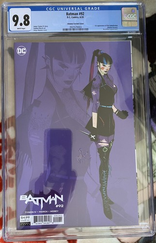 Batman 92 CGC 9.8 Jimenez variant, 1st Underbroker | eBay