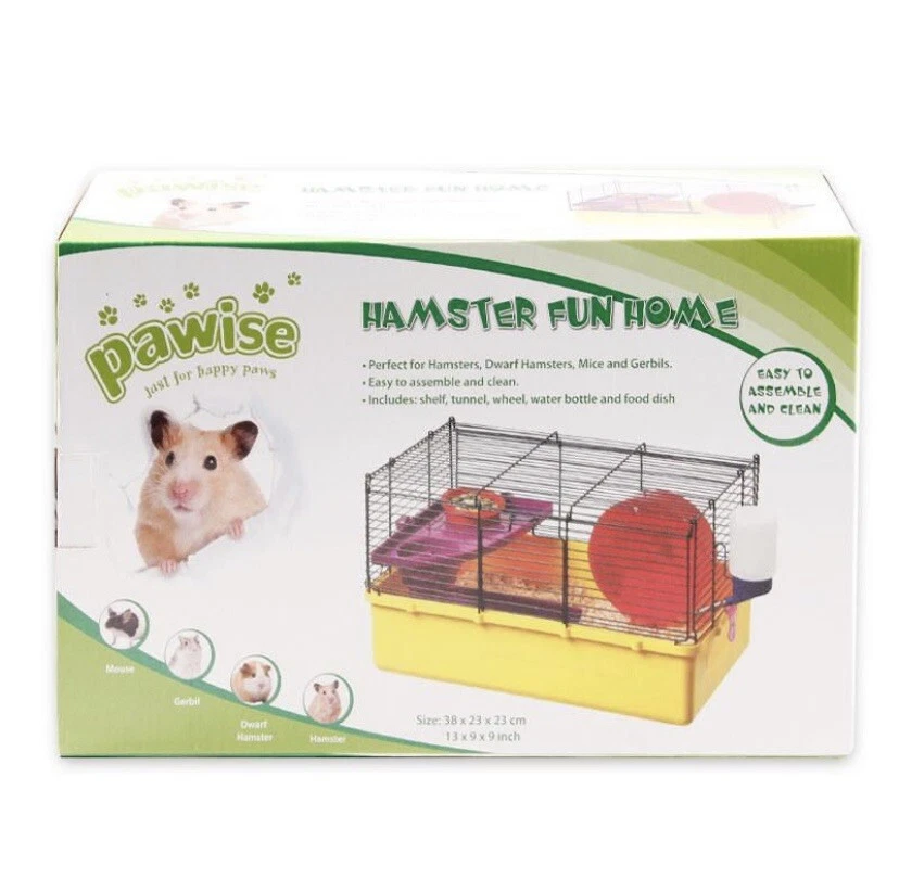 Pawise Hamster Fun Home Cage Colorful