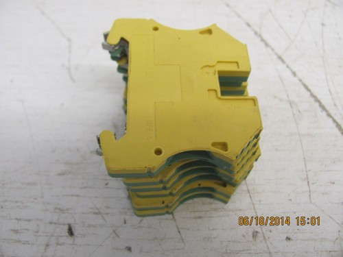LOT OF 7 Weidmuller WPE-4 WPE4 Terminal Blocks | eBay
